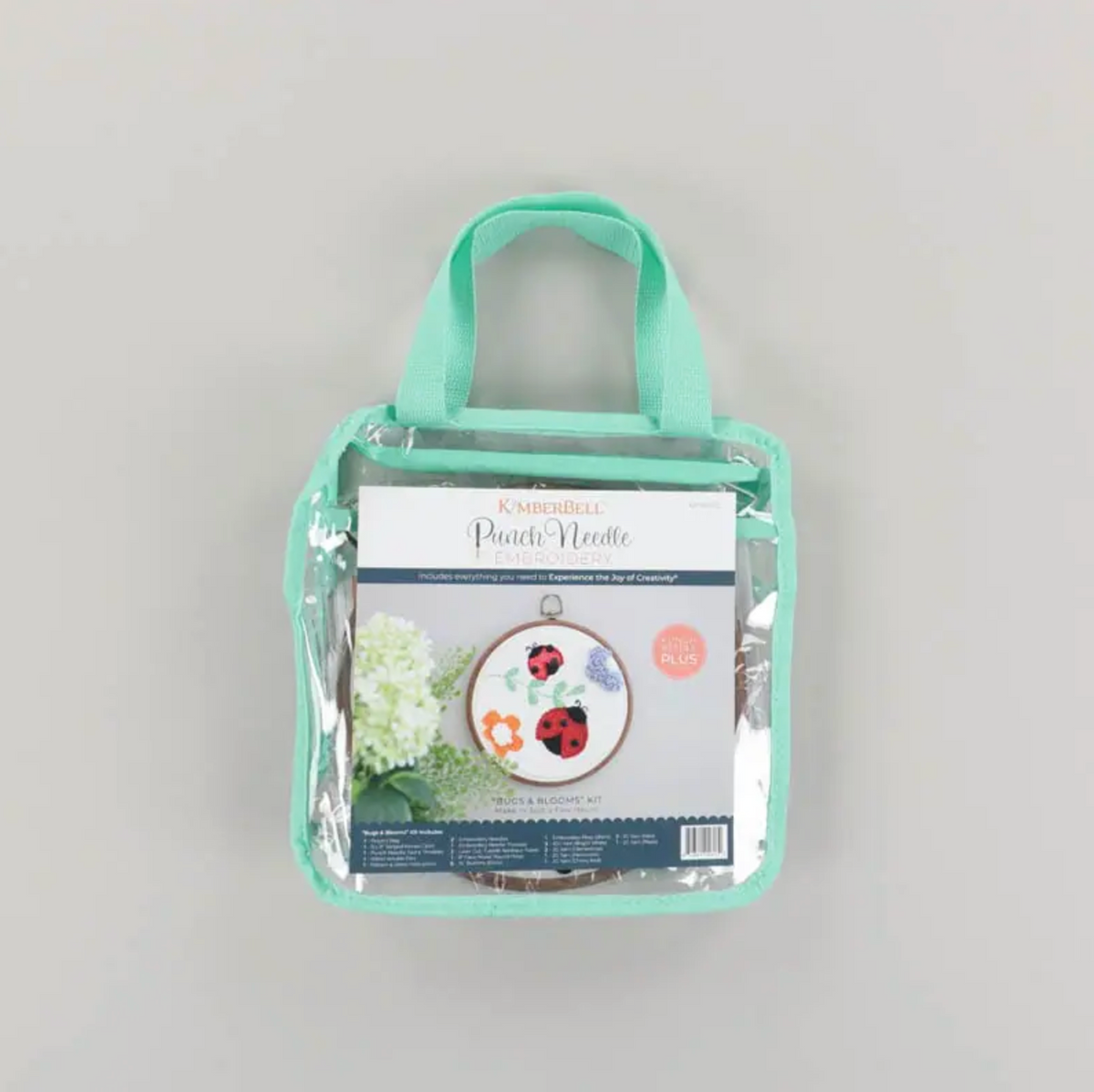 Kimberbell Bugs & Blooms – Punch Needle Plus Kit – Aunt Ree's Quilt Shop